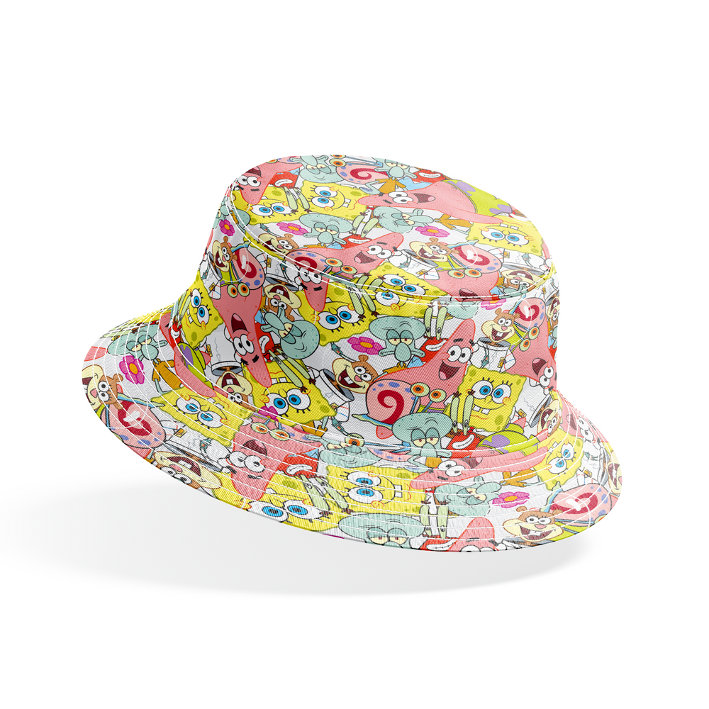 Nickelodeon SpongeBob SquarePants Packed Characters | Fabric by the Yard