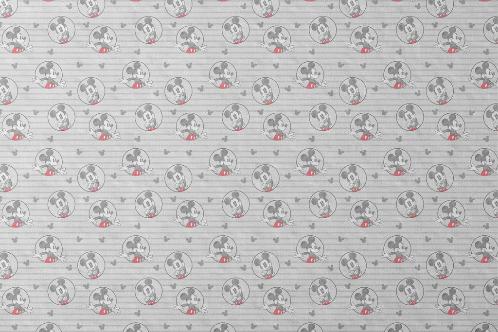 Disney Mickey Mouse Stripes & Icons