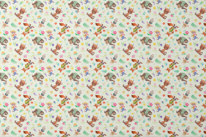 Disney Zootopia Flower Character Toss on Cream