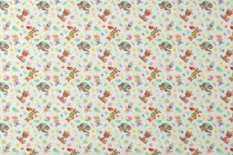 Disney Zootopia Flower Character Toss on Cream