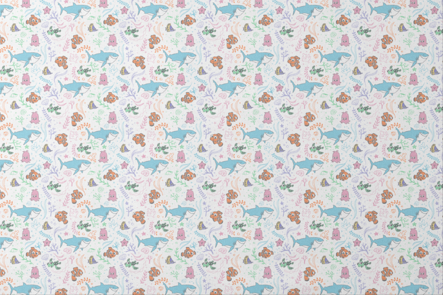 Disney and Pixar's Finding Nemo Ocean Toss | Fabric by the Yard