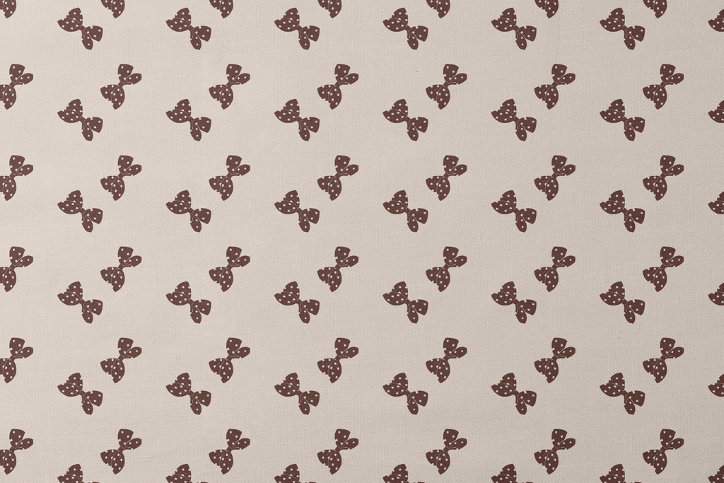 Grace Bow in Cocoa | Fabric by the Yard