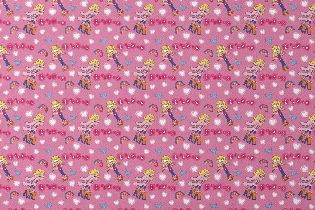 Disney Lizzie McGuire Name Toss | Fabric by the Yard