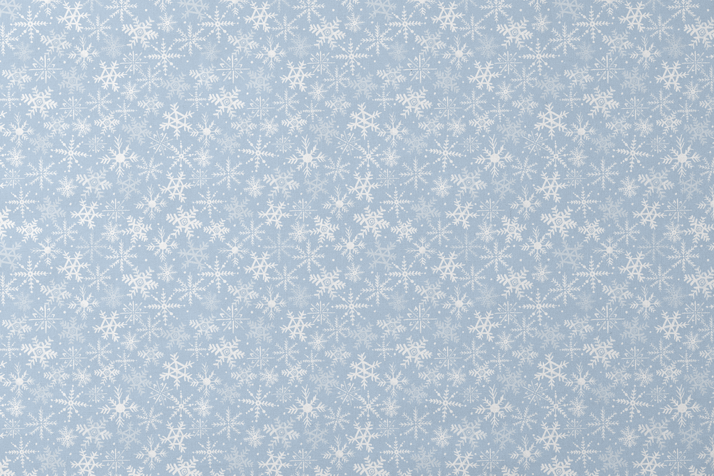 Sara Berrenson Winter Snowflake Blue | Fabric by the Yard