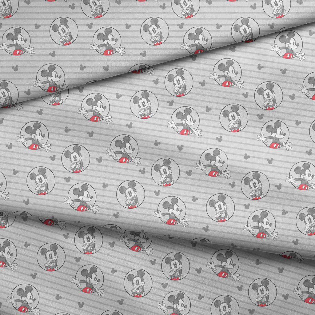 Disney Mickey Mouse Stripes & Icons
