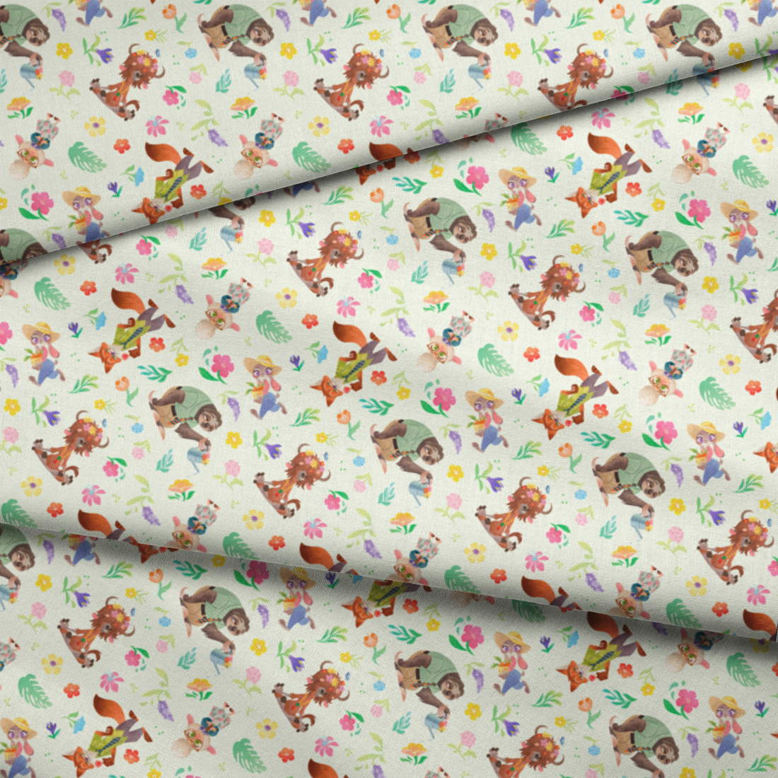 Disney Zootopia Flower Character Toss on Cream