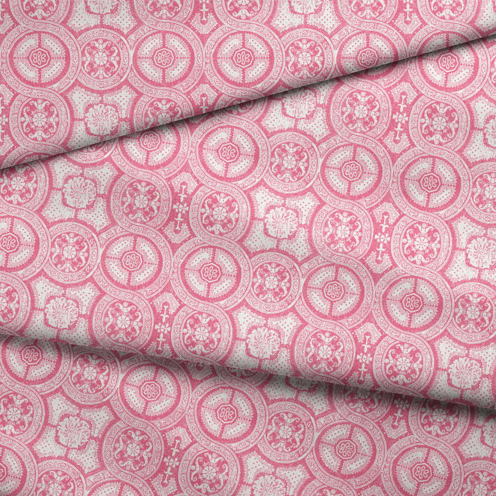 Romantic Sequence in Ruby | Fabric by the Yard