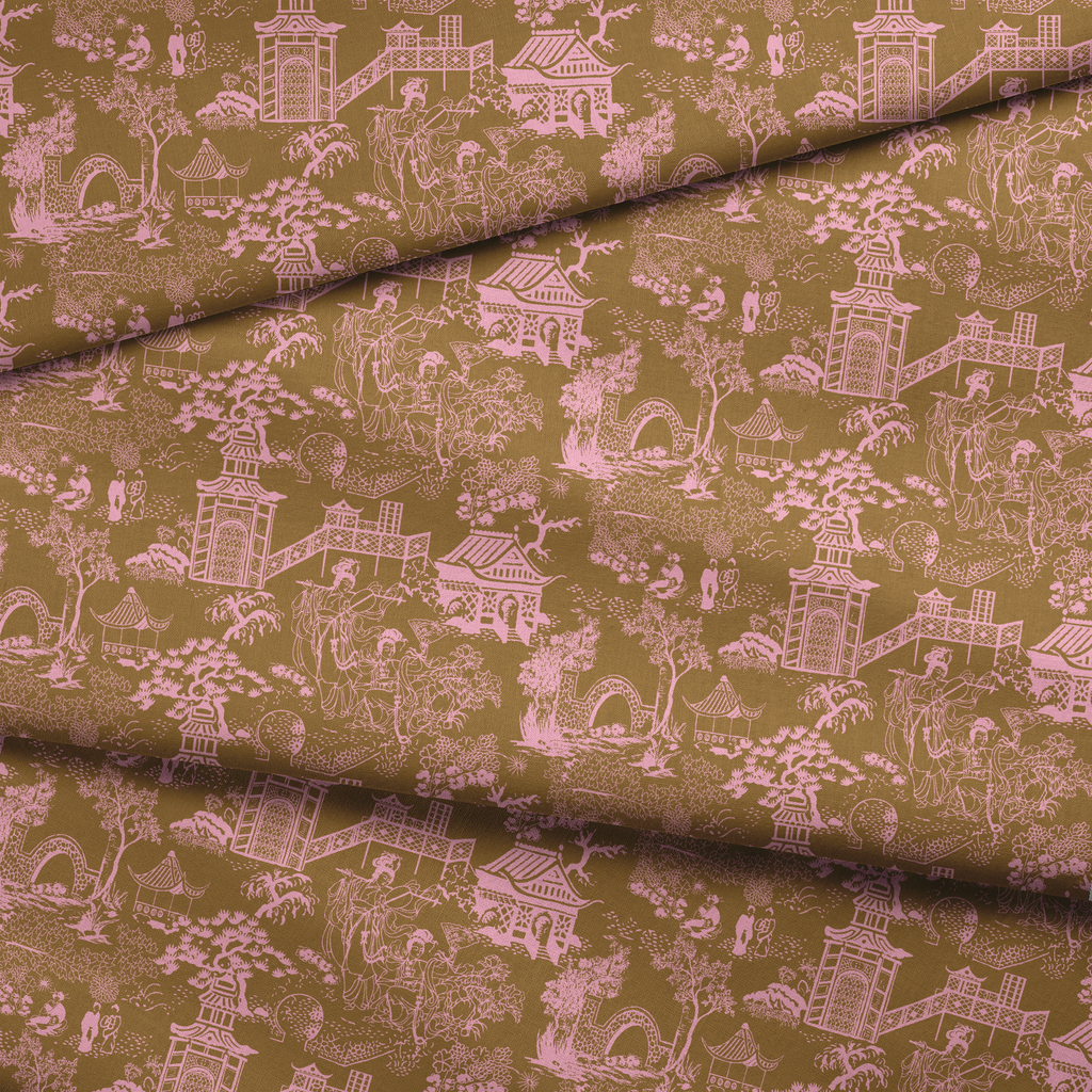 Quiet Romance in Curry | Fabric by the Yard