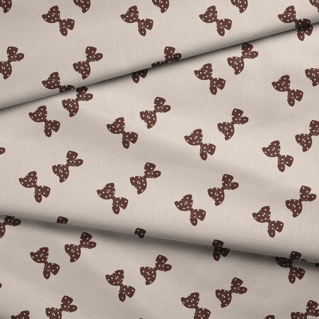 Grace Bow in Cocoa | Fabric by the Yard