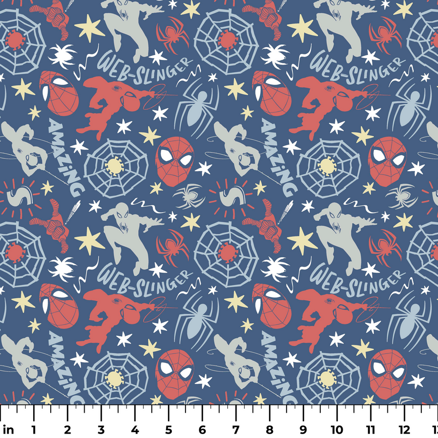 Spider-Man Web Slinger on Navy