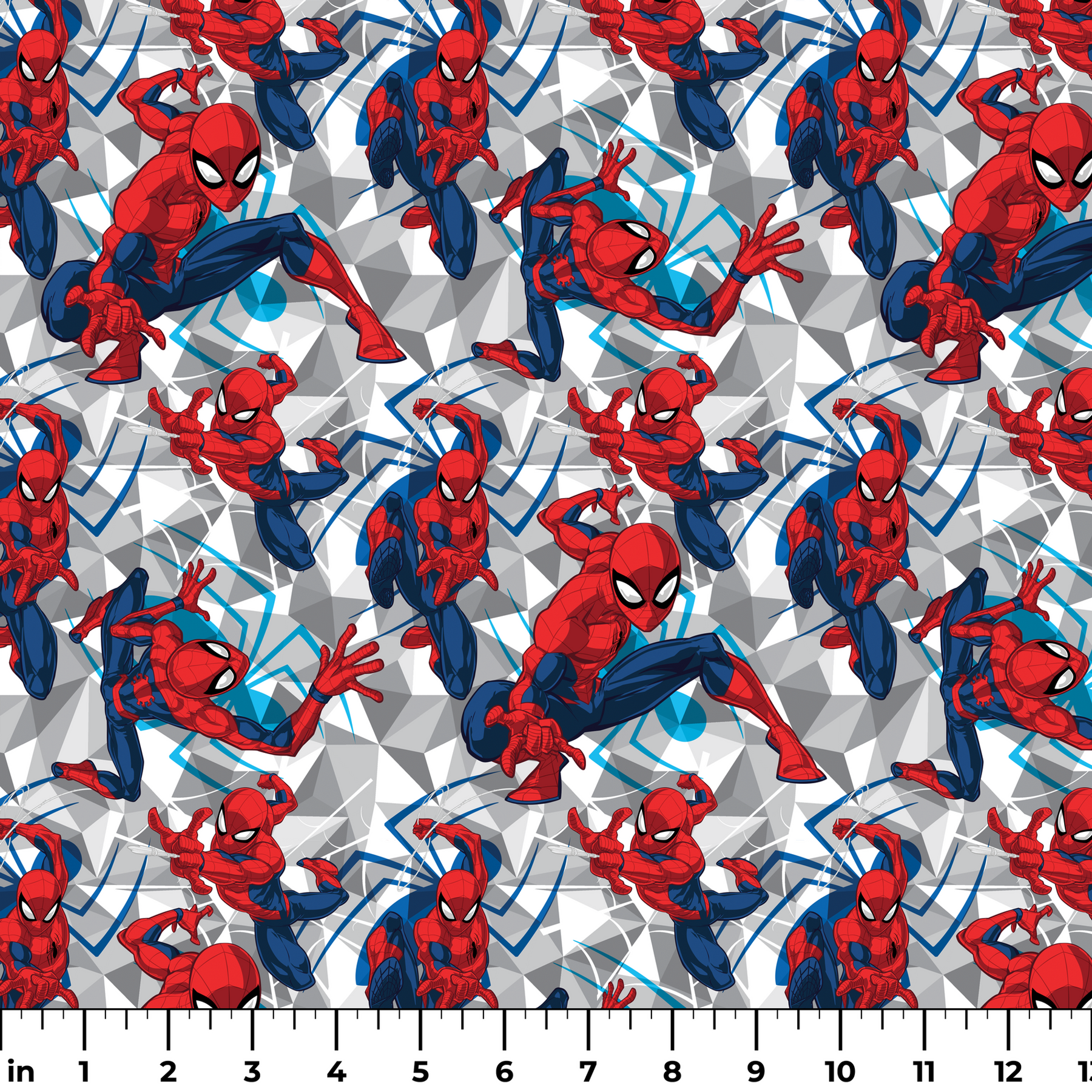 Marvel Spider-Man Action Poses on Gray
