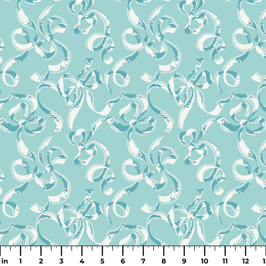 Bella Bow in Canal | Fabric by the Yard