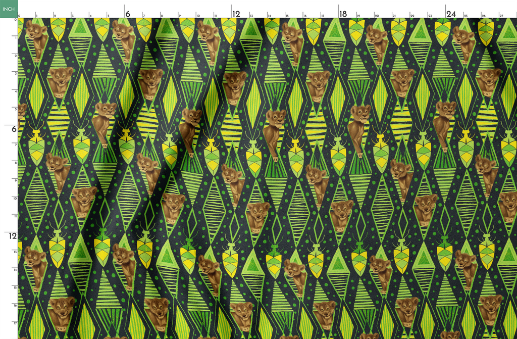 Disney The Lion King Jungle Fun | Fabric by the Yard
