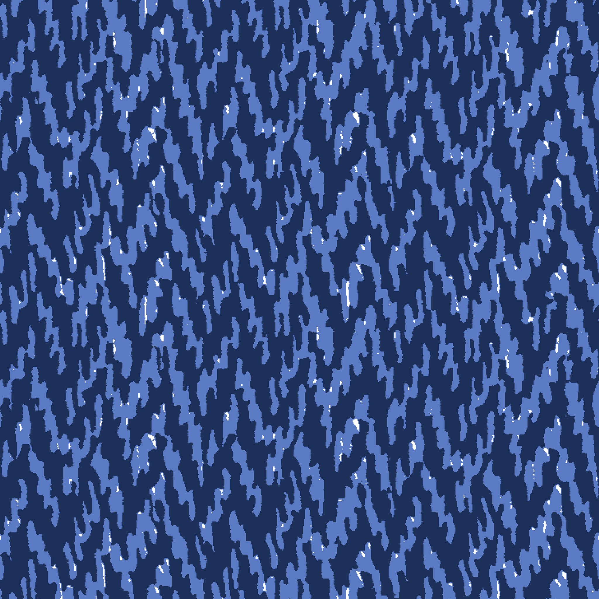 Chevron Chic Deep Blue