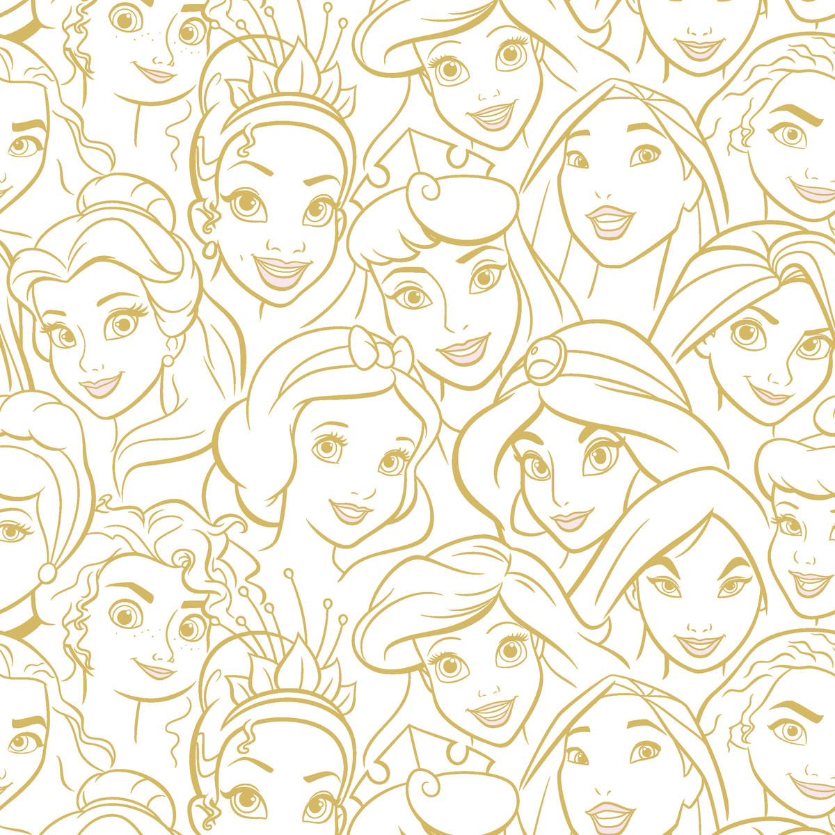Disney Princesses Royal Outline