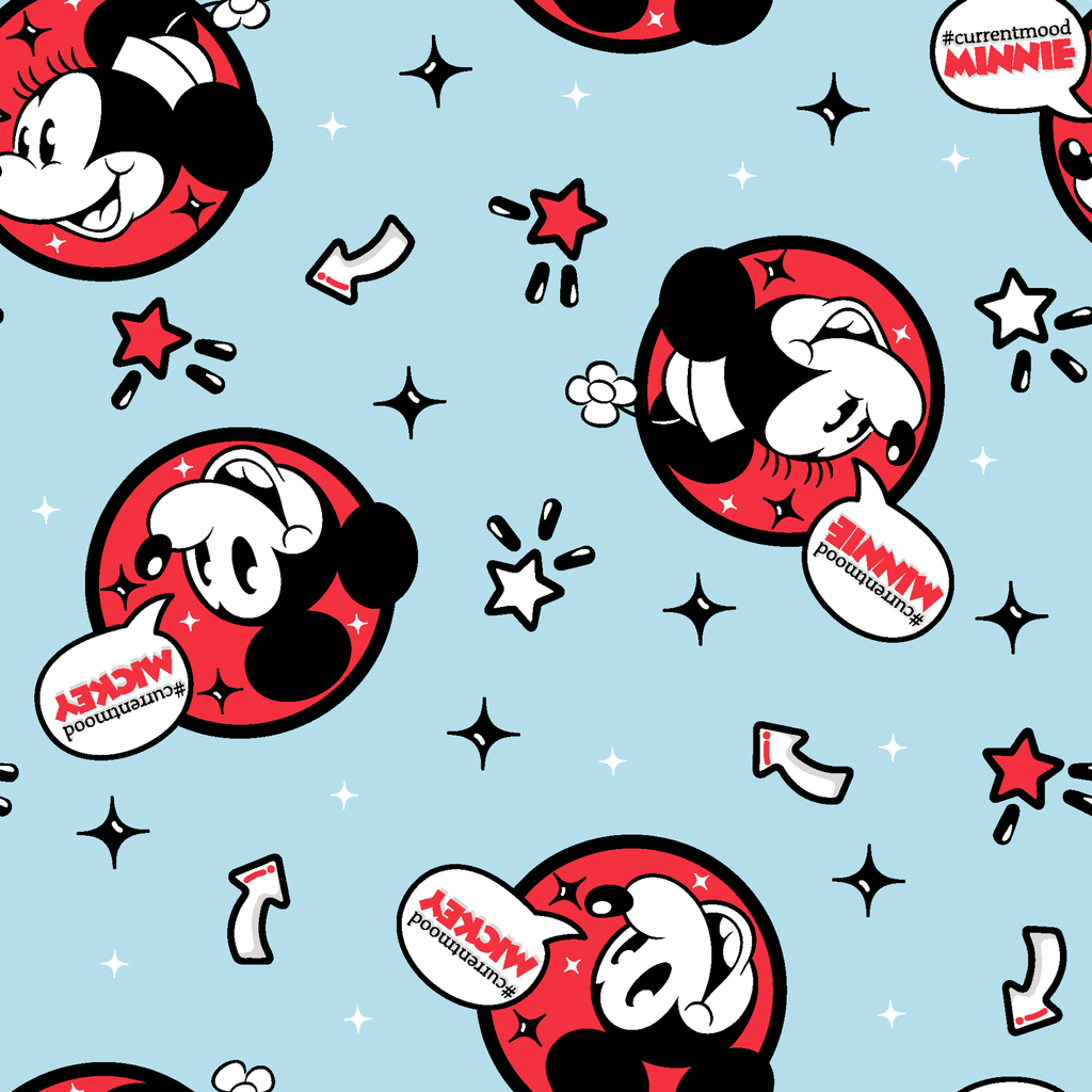 Disney Mickey Mouse Retro Circular Frame