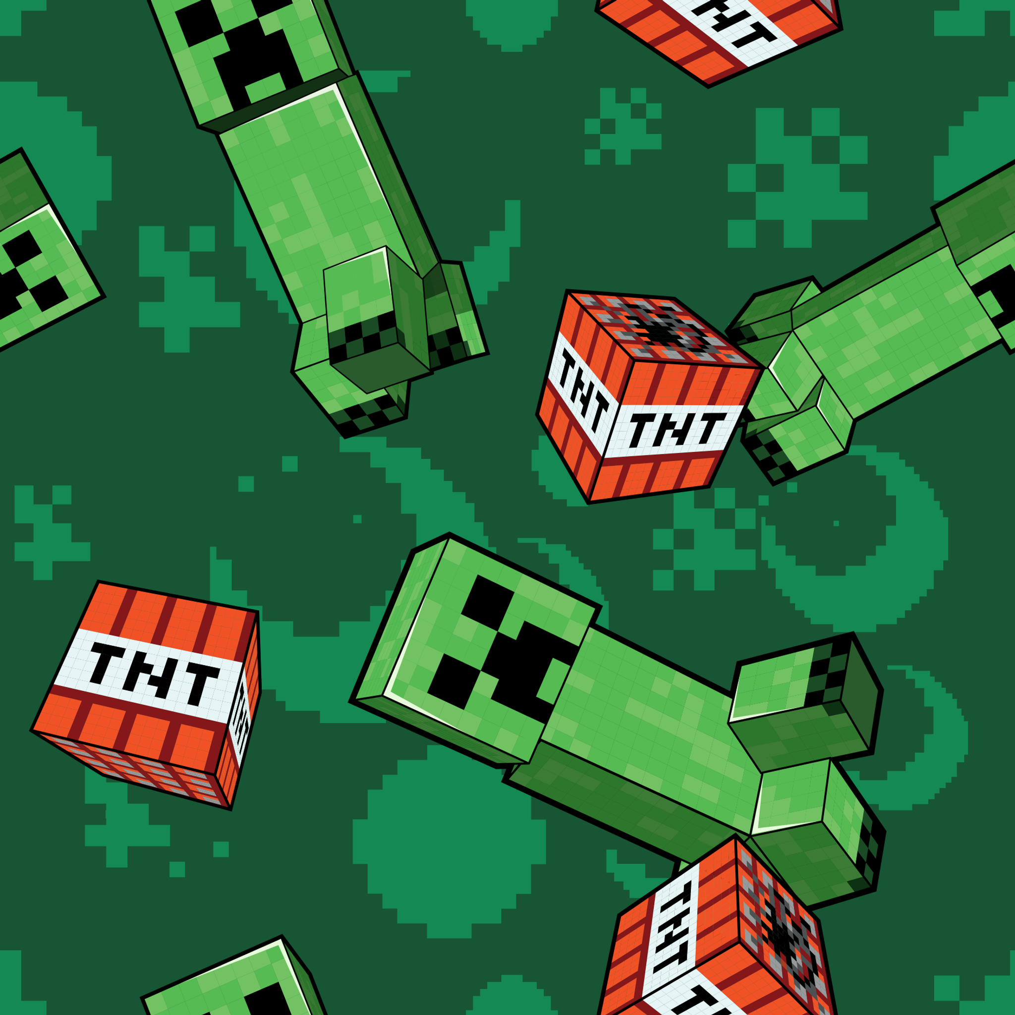 Minecraft Creepers and TNT