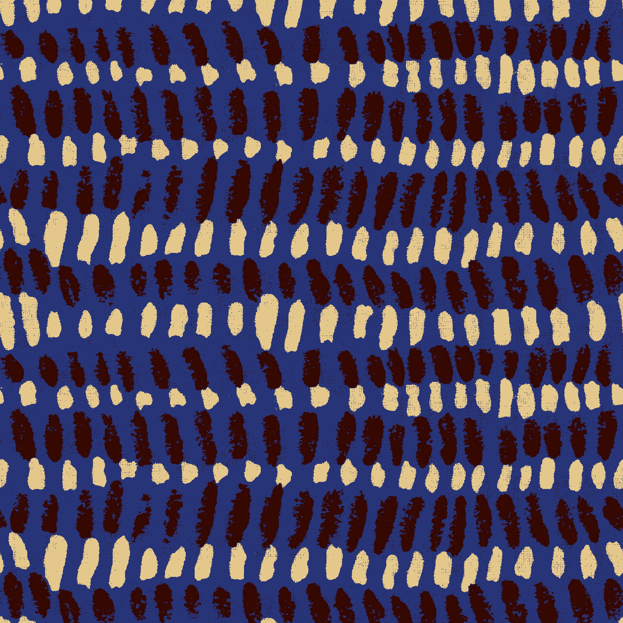 Lobedu - Blue | Fabric by the Yard