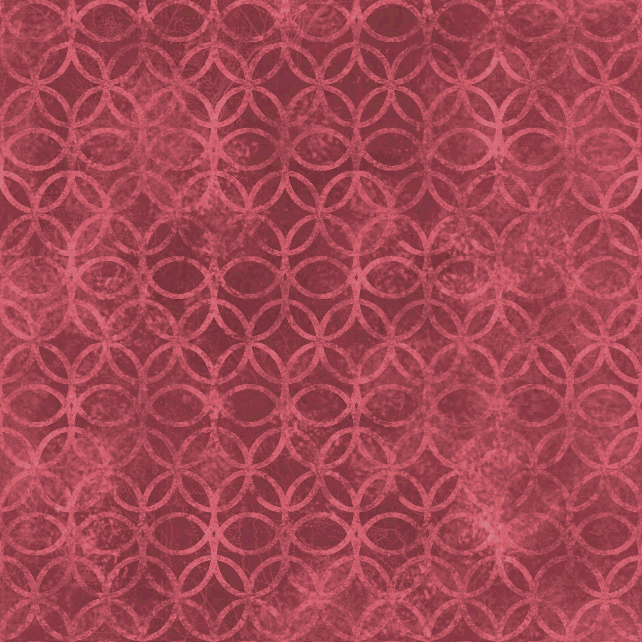 Susan Winget - Timeless Rings - Dusty Rose Geometric Fabric | Fabric by ...