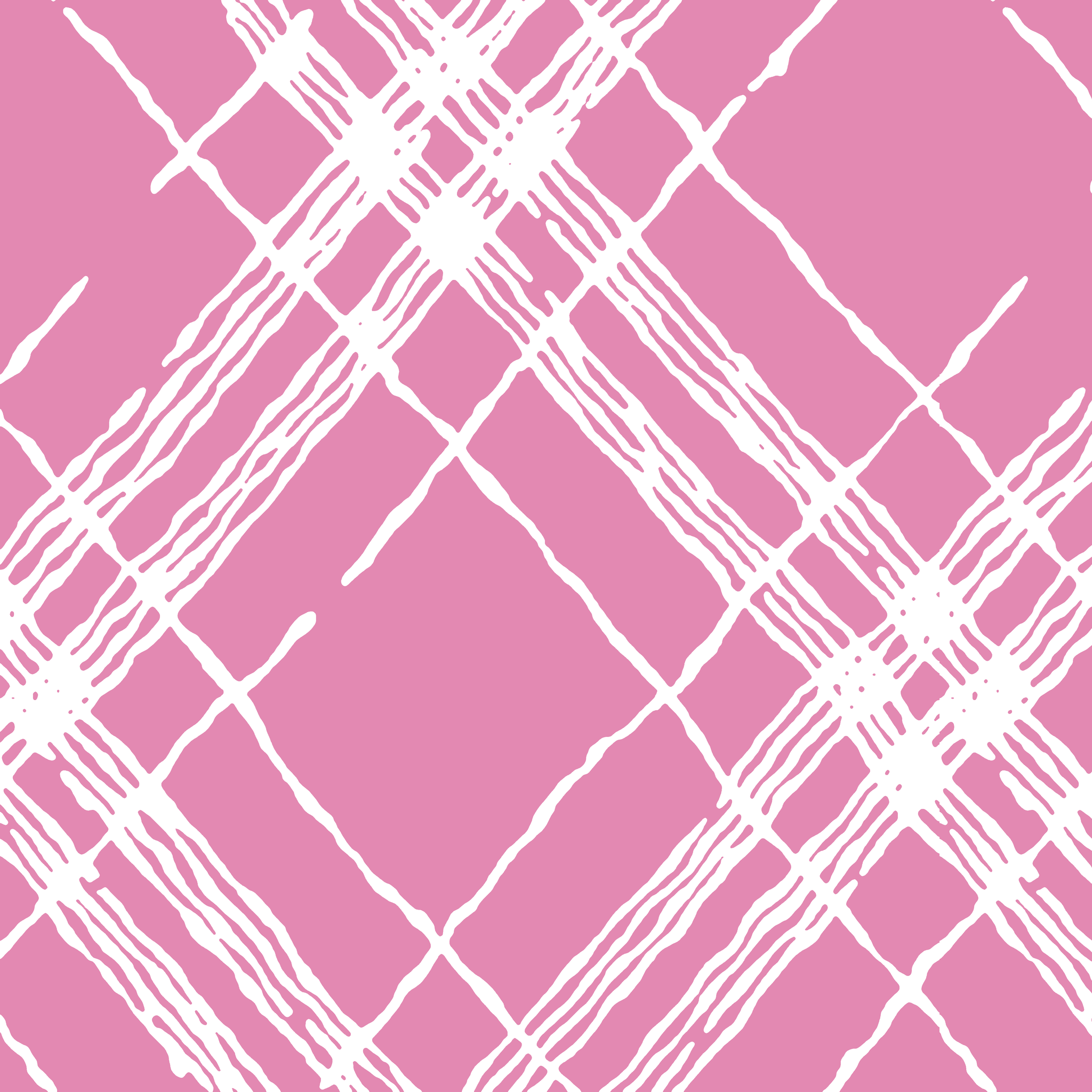 Scribbled Sweetheart - Pink Diamond | Fabric by the Yard