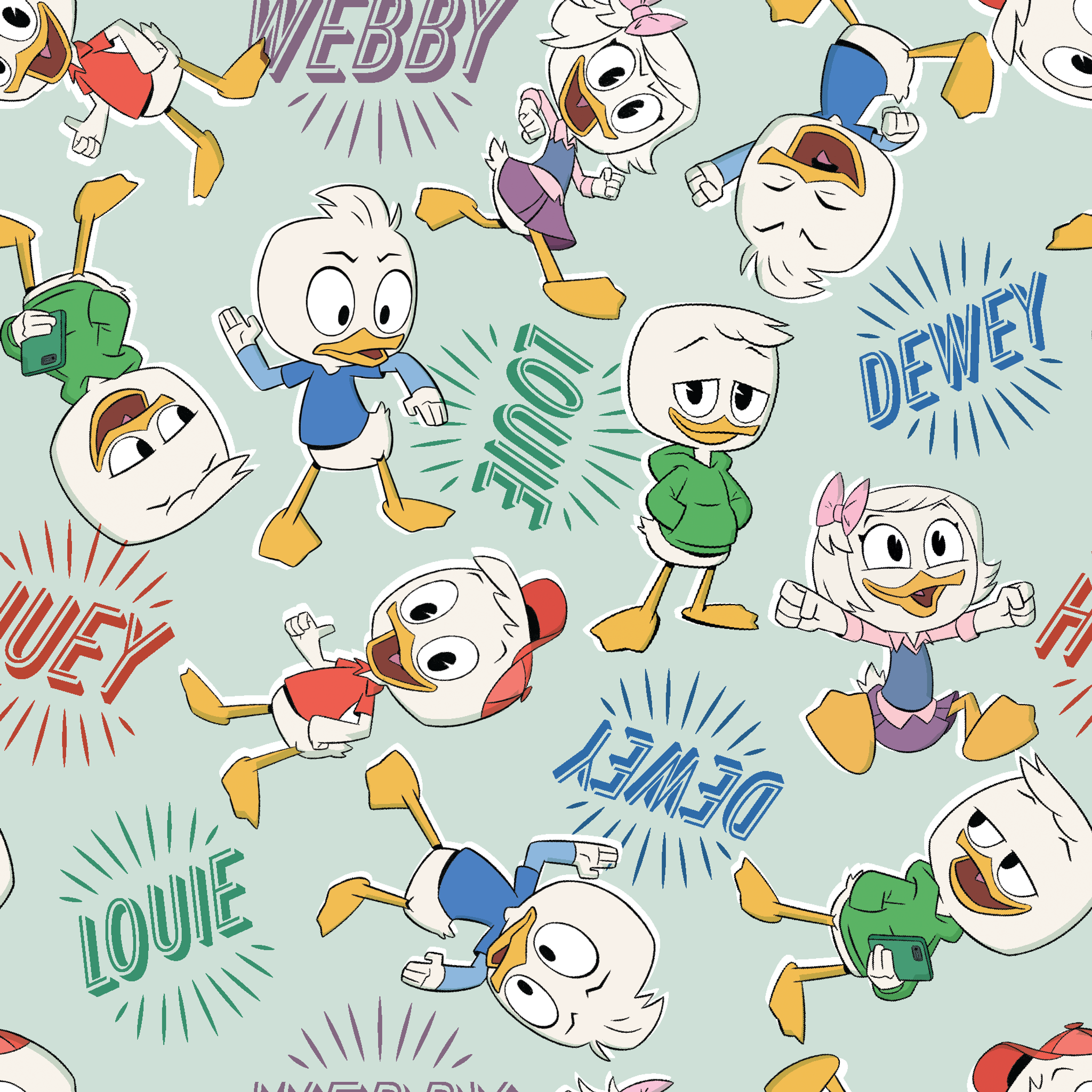 Disney DuckTales Character Name Toss