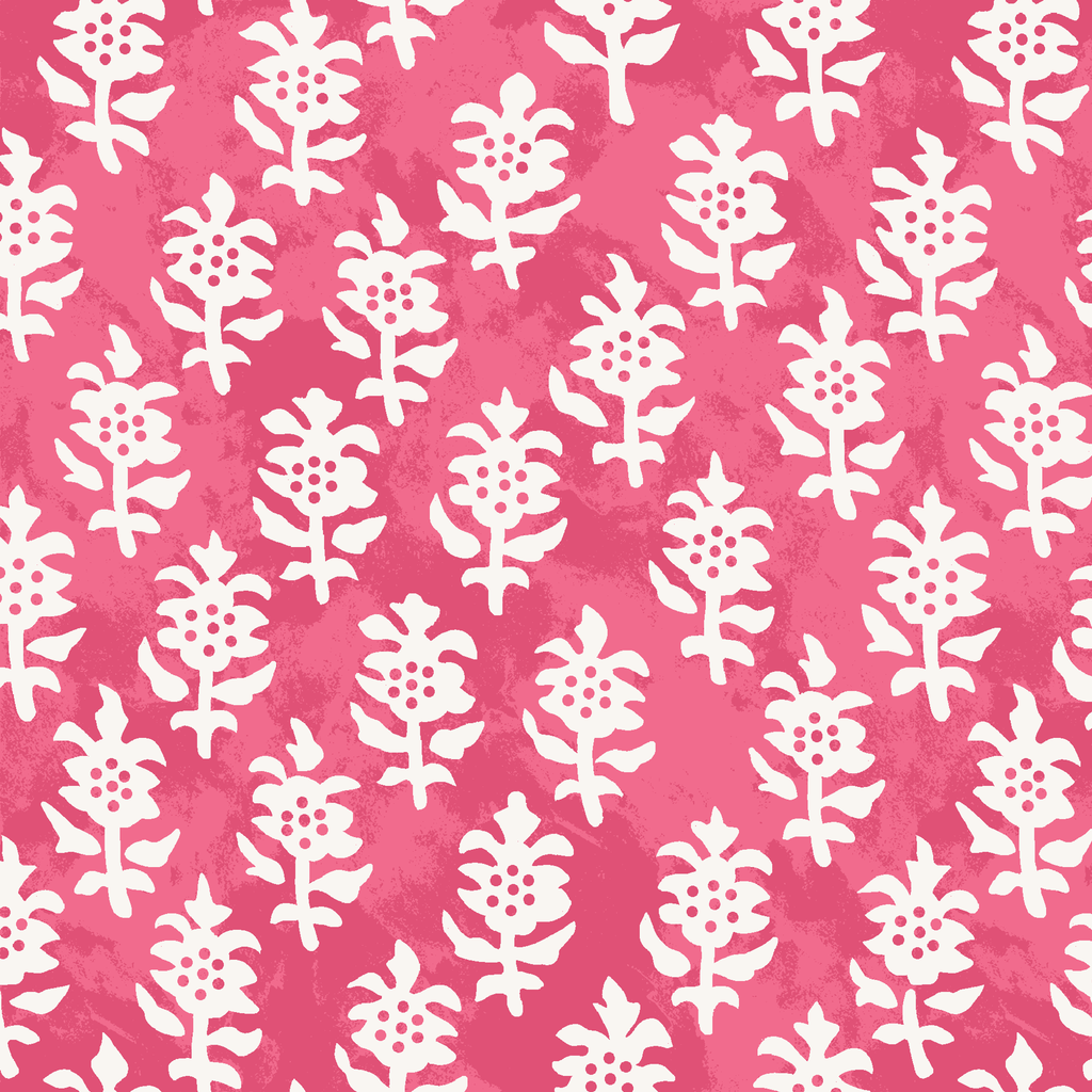Love Block in Ruby | Peel & Stick Wallpaper
