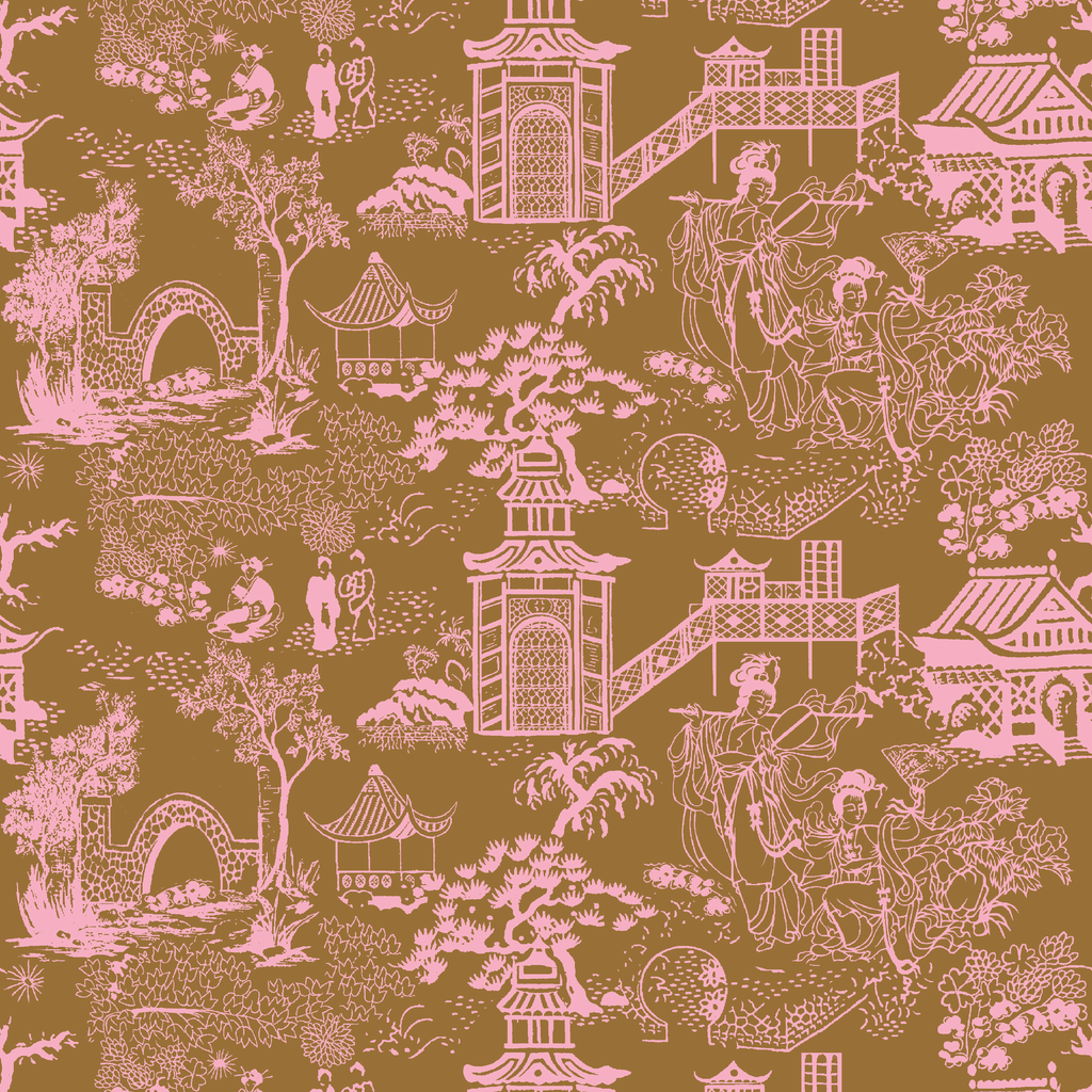 Quiet Romance in Curry | Fabric by the Yard
