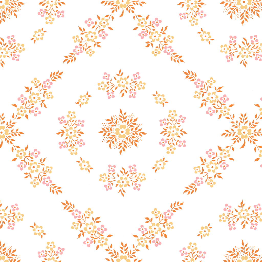 Solene on Marigold | Fabric by the Yard