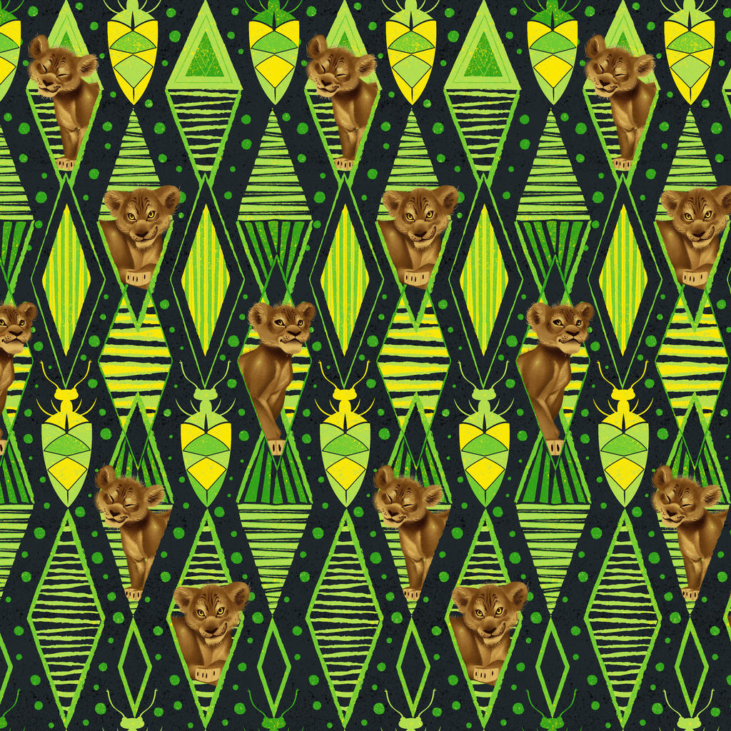 Disney The Lion King Jungle Fun | Fabric by the Yard
