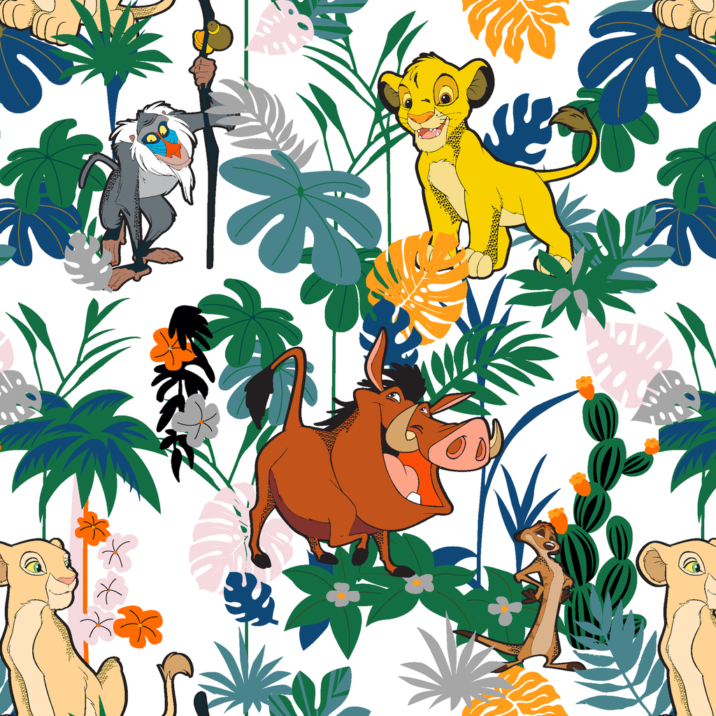 Disney The Lion King Jungle Safari | Fabric by the Yard